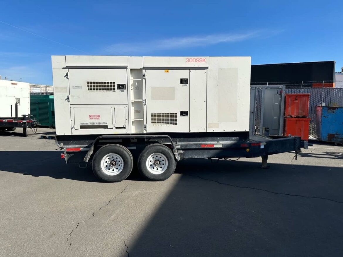 MQ Power DCA300 264kW Mobile Diesel Generator - CalPower